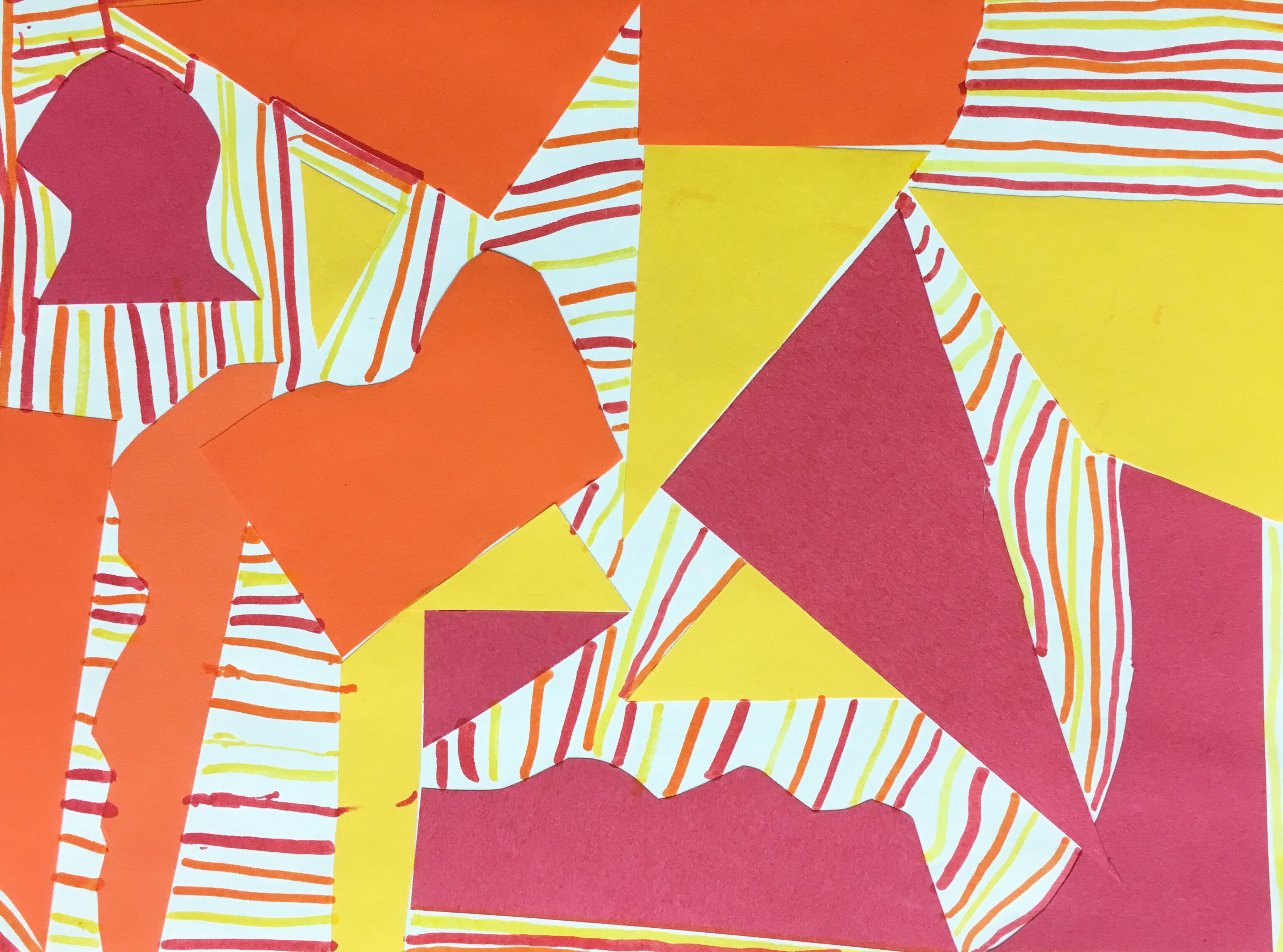 Warm and Cool Shapes – Artful Squid