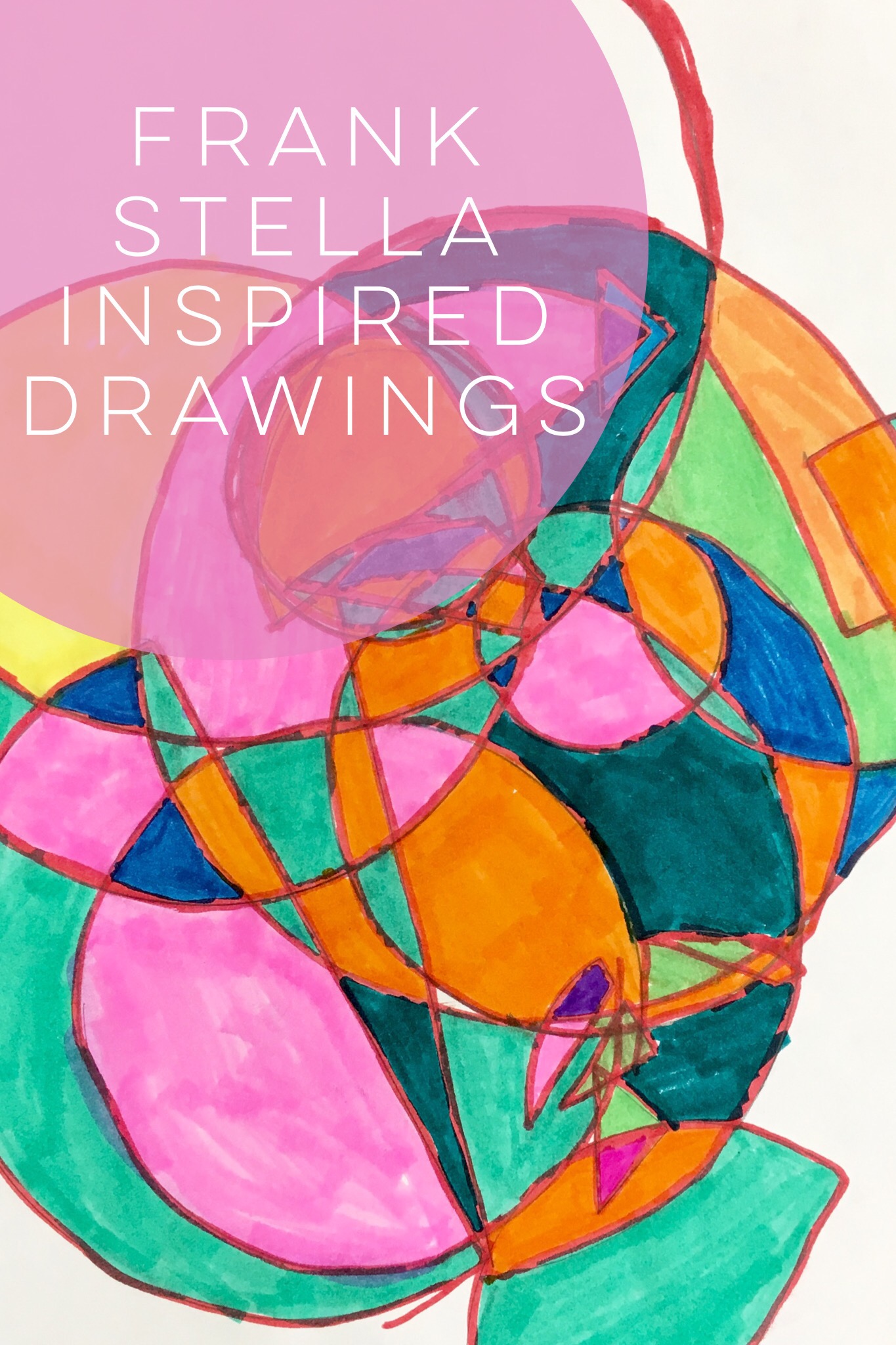 Frank Stella Inspired Drawings – Artful Squid